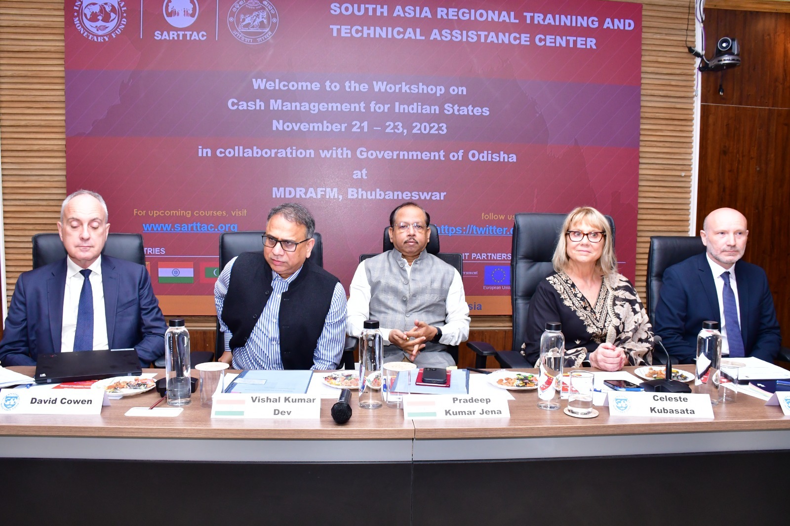 Chief Secretary Pradeep Jena Opens Workshop for Indian States on Cash ...