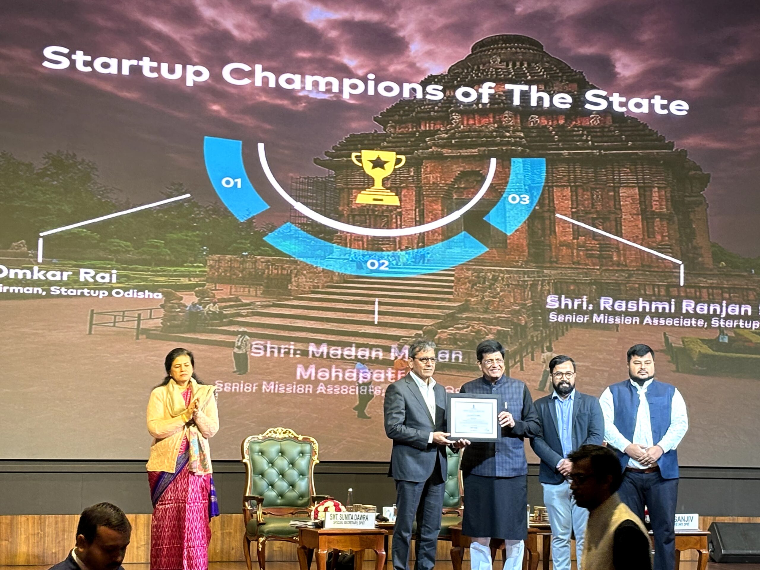Odisha Secures Coveted "Top Performer" Position in DPIIT State Startup ...
